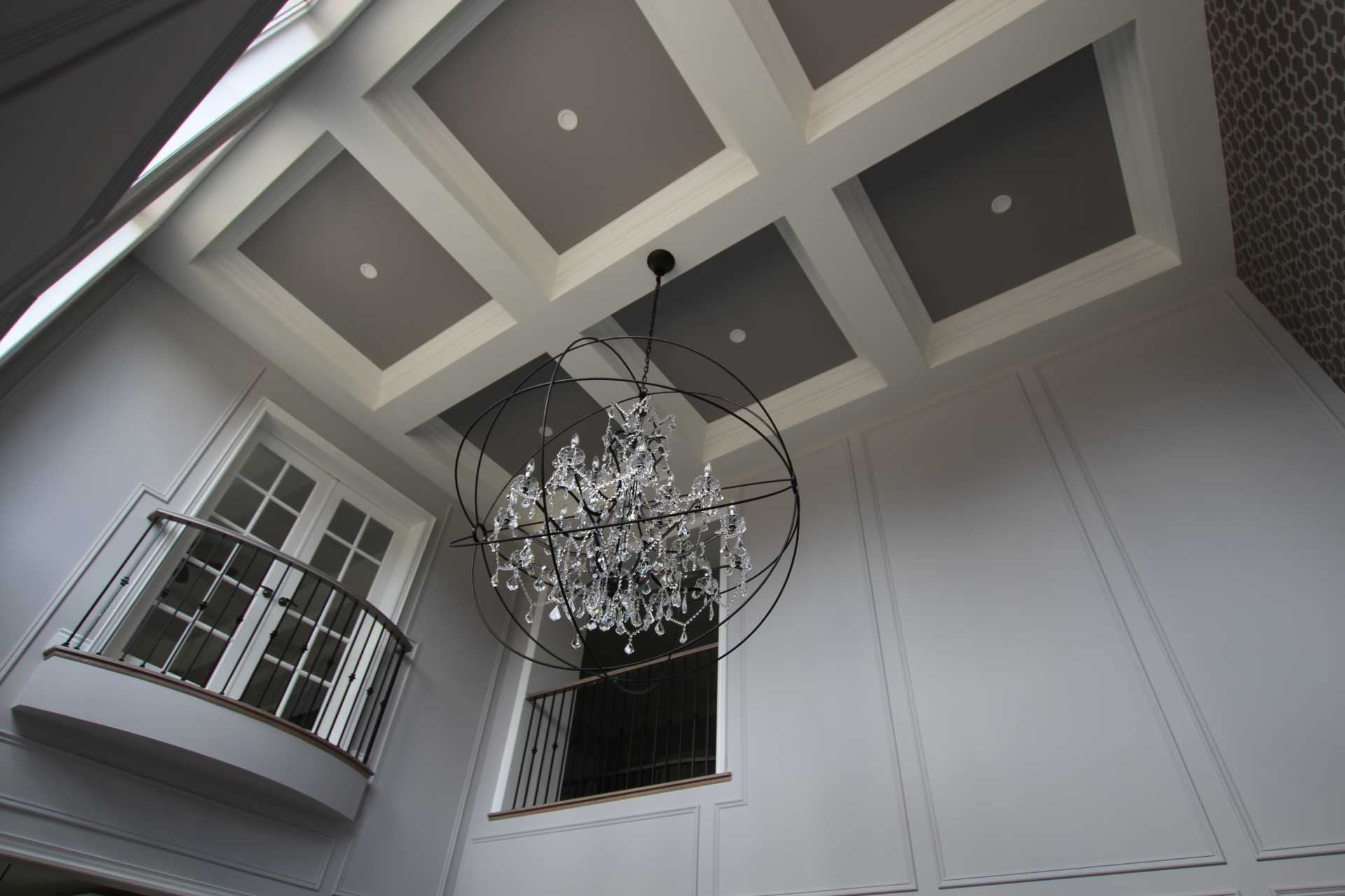 Coffered Ceiling vs. Waffle Ceiling | V.I.P Classic Moulding