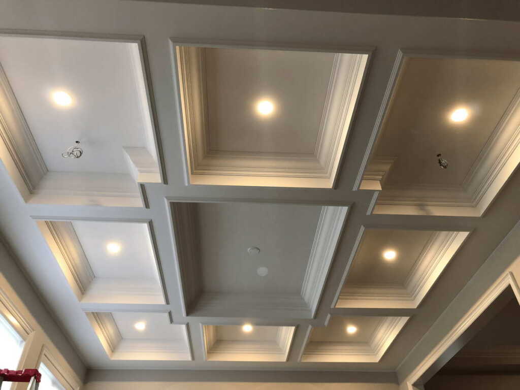 Waffle Ceiling Gallery | VIP Classic Moulding