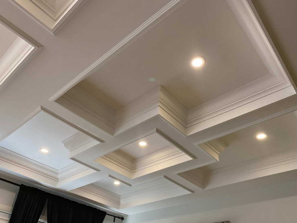 Waffle Ceiling Gallery | VIP Classic Moulding