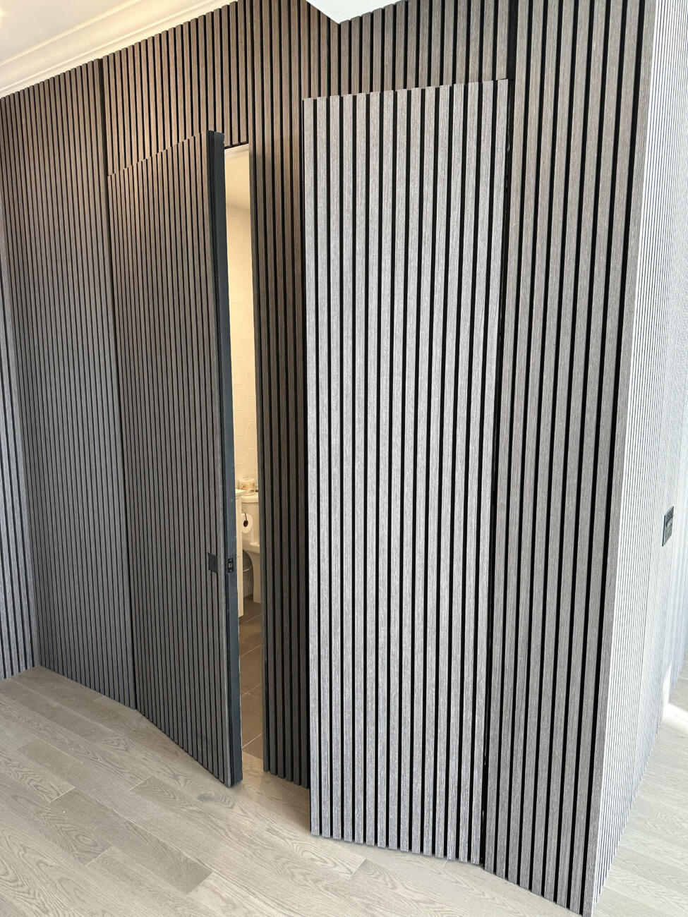 Our New Wood Slat Wall Panel Colors and LED Integration