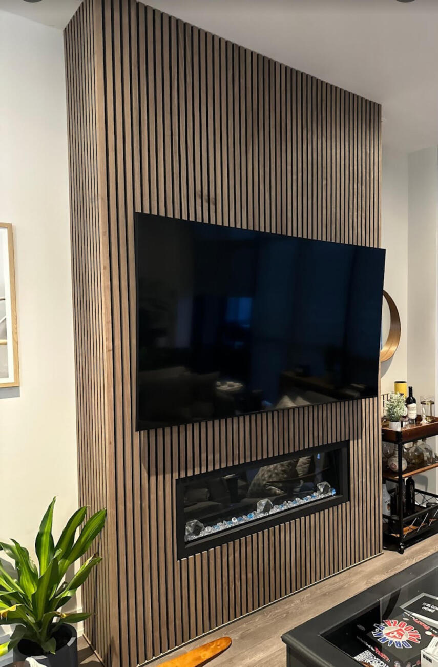 Our New Wood Slat Wall Panel Colors and LED Integration