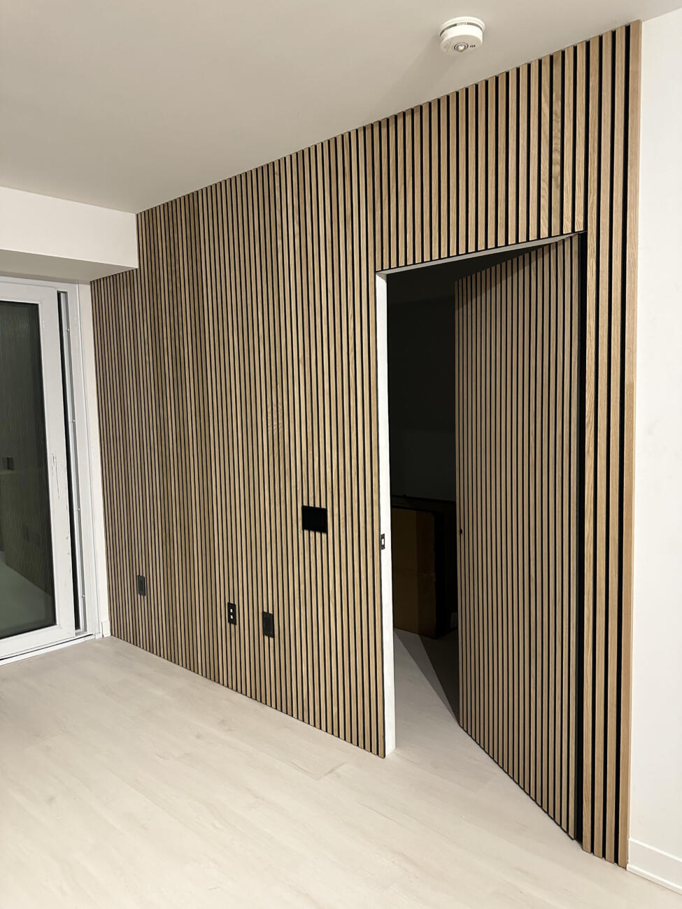 Our New Wood Slat Wall Panel Colors and LED Integration